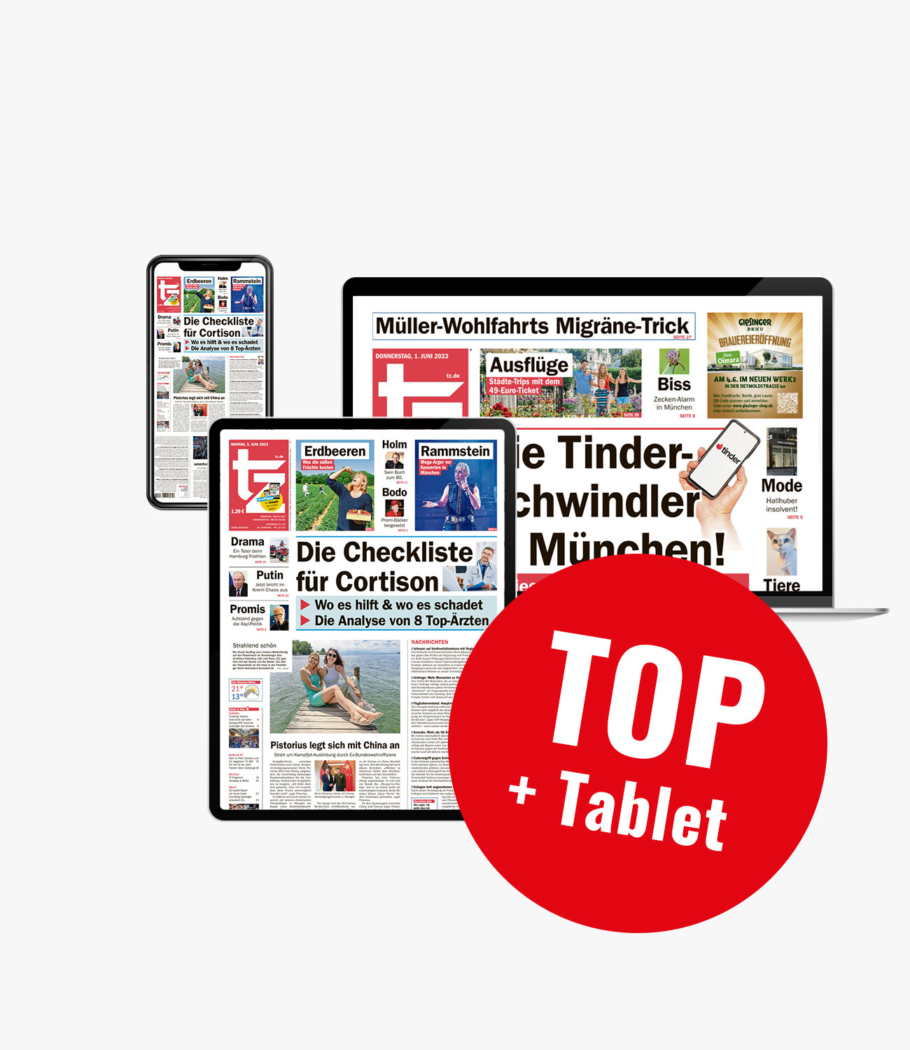 Übersicht unserer Abonnements | tz.de