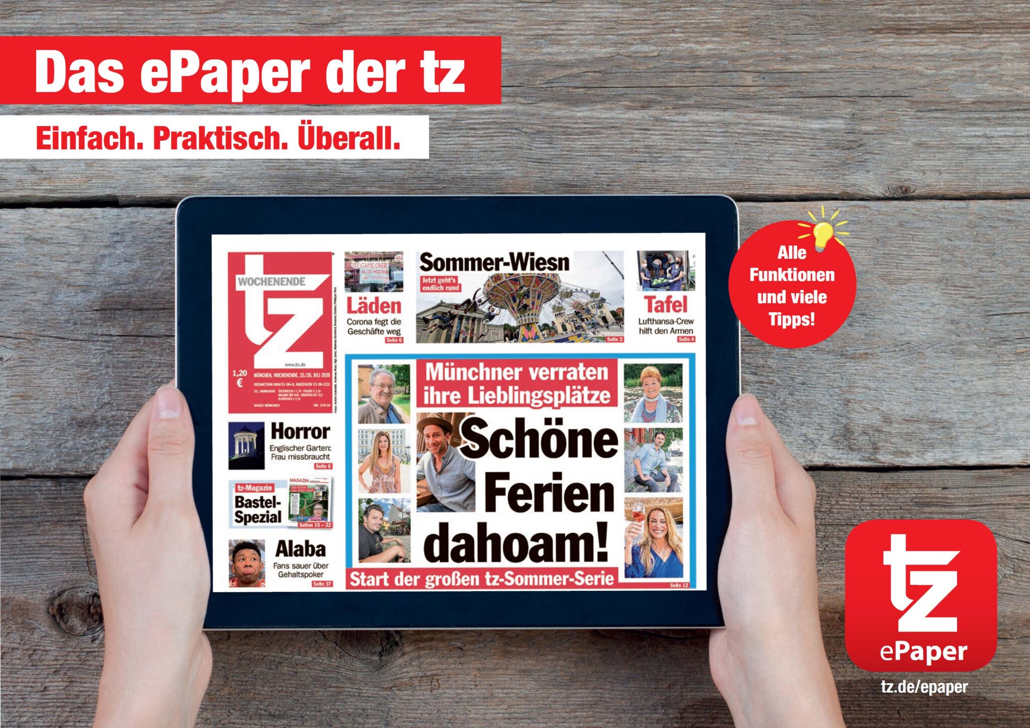 ePaper-Tutorial | tz.de